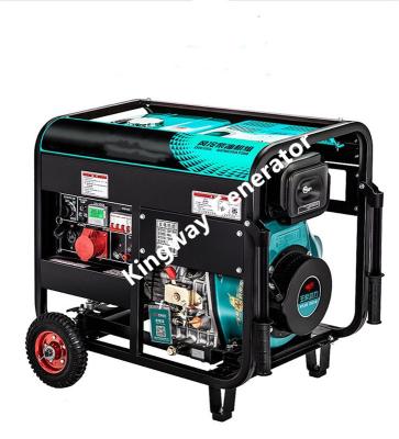 Cina Piccola alimentazione di emergenza mobile silenziosa del gruppo elettrogeno del gas naturale 10KW in vendita