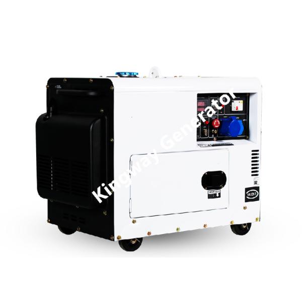 10KW Silent Small Mobile Natural Gas Generator Set Emergency Power