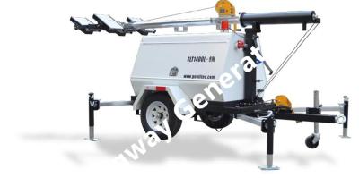 China Kingway 8kva 7.5m Lifting Height Light Tower for sport hall for sale