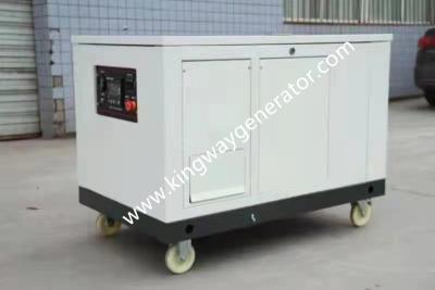 China Kingway 50/60HZ  1/3phase 5.5kw Lifan Engine Potable Silent Natural Gas Generator Set for home cook for sale