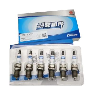 China Howo model natural gas spark plugs for Cummins WP10 WP12 engine 1000450457 100337317 for sale