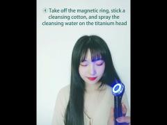 118g SS316 Red And Blue Led Ultrasonic Facial Therapy Device