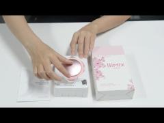 Pink Cute 140g 1000mAh Silicone Face Cleansing Brush