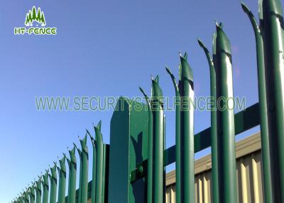 China Commerical Security Metal Palisade Fence Panels , Palisade Security Fencing for sale