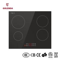 China Three Burner Built In Induction Hob Cooktop 6100W Touch Control for sale