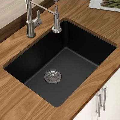 Cina Bagno da cucina in quarzo bianco composto 635 mm di lunghezza senza rubinetto in vendita