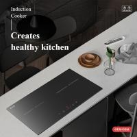 China Built In Electric Induction Hobs Touch Control  2800W With 2 Zone for sale