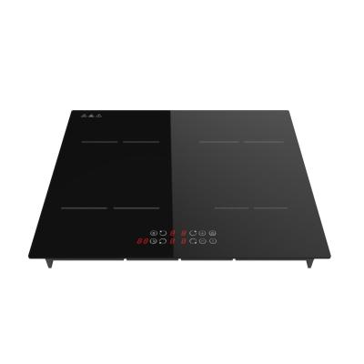 China Smoke proof 4 Hob High Power Induction Cooktop With Touch Control for sale