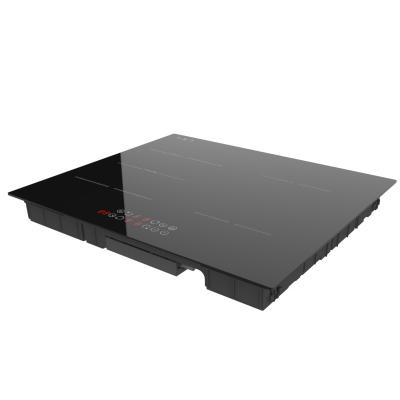 China Pre Set Fast Heating Electric Stove , Temperature Control Induction Cooker 6600w for sale