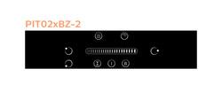 China Sliding Control High Power Induction Hob 220V 3 Ring Microlite Panel for sale