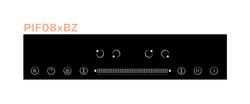 China Heating Selection 4 Burner Electric Cooktops , Induction Hob Cooker 7000W for sale