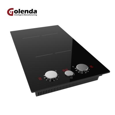 Китай Knob Control Double Induction Cooker 220v 2900W Power Mode New Design Induction Cooker Built-in Induction Cooktop продается
