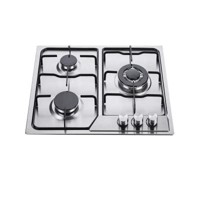 Cina 3 Bruciatore in acciaio inossidabile costruito a gas Cucina di cucina Apparecchio di cucina Stufa a gas in vendita