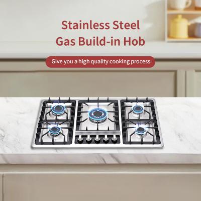 China Industrial 3 Burner Built In Gas Hob For Kitchen Appliance for sale
