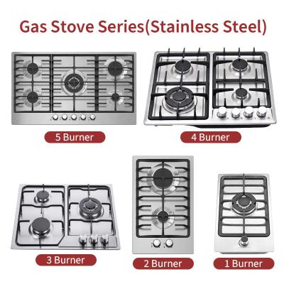 China High Efficiency SS 2 Burner Built In Hob Cooking Appliances Attractive 2 Burner Gas Stove for sale