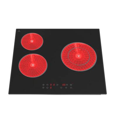 China Touch Control Built In Induction Hob Heating Advantage Overheat Protection Residual Heat Indicator 220V for sale