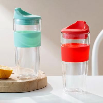 Китай боросиликатное стекло стены двойника 455ml выпивая стеклянное 16 унций изолировало Tumblers продается