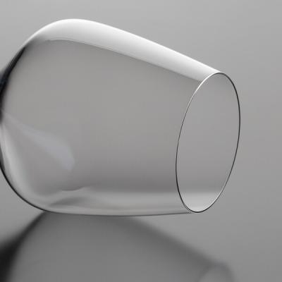 China De met de hand gemaakte 600ml-Glas het Drinken Glazen van Drinkbekerscrystal long stem red wine Te koop