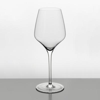 China De met de hand gemaakte 600ml-Glas het Drinken Glazen van Drinkbekerscrystal long stem red wine Te koop