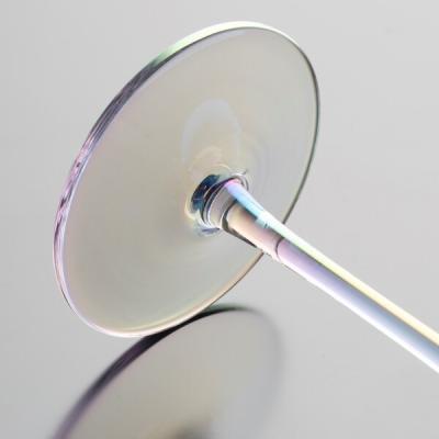 China Het Glas van de regenboog Rode Wijn het Drinken snakken de Drinkbekers Geblazen Stam750ml Loodvrije Mond Te koop