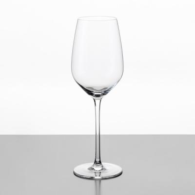 China De Lange Stam voor alle doeleinden 500ml van Crystal Mouth Blown Wine Glasses 17,6 oz Te koop