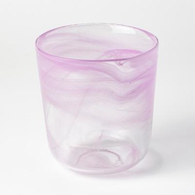 China O centrifugador 13 onças roda multicolorido de vidro dos copos bebendo 370ml recicladas à venda