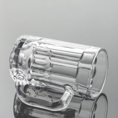Cina Boccali in pietra incisi senza piombo trasparenti di vetro impressi della birra 370ml delle tazze beventi 13oz in vendita