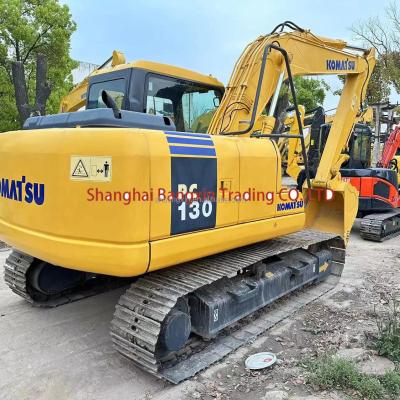 Cina 0.5m3 di capacità di secchio komatsu pc130-7 mini escavatore con una forte potenza e stabilità in vendita