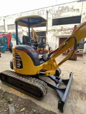 Cina Mini escavatore Komatsu PC40MR con valvola idraulica originale e capacità di secchio di 0,23 m3 in vendita