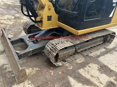 Cina CAT 306E Miniescavatore di seconda mano con valvola idraulica originale in buone condizioni in vendita
