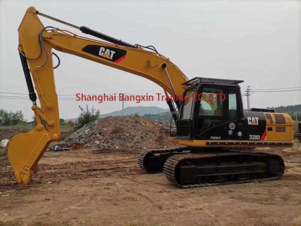 Quality 20 Ton Machine Weight Used Mini Excavator CAT 320D in Shanghai Guaranteed CE/EPA for sale