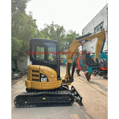 China 700 werkuren Tweedehands graafmachine CAT 303 met een capaciteit van 0,23 m3 Te koop