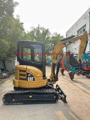 China 700 werkuren Tweedehands graafmachine CAT 303 met een capaciteit van 0,23 m3 Te koop
