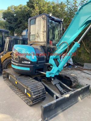 Cina 5500 KG peso della macchina utilizzato Kobelco SK55SR escavatore per le vostre esigenze di costruzione in vendita