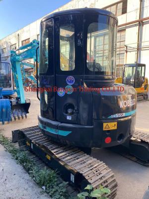 Cina 5500 KG peso della macchina utilizzato Kobelco SK55SR escavatore per le vostre esigenze di costruzione in vendita