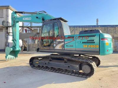 Cina Usato Kobelco SK200 escavatore 6000 KG peso della macchina possiamo ispezione in vendita