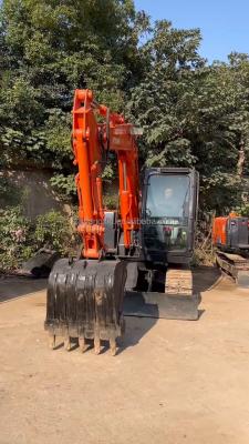 Cina Miniescavatore usato Hitachi ZX70 da 7 tonnellate con 700 ore di lavoro e capacità di 0.3m3 in vendita