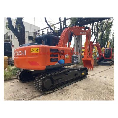 China De levertijd 7 dagen 12 ton Gebruikte graafmachine Hitachi ZX120 Aardverhuizingsmachines Te koop