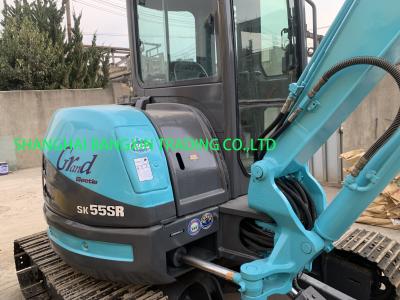 Cina Buone condizioni mini escavatore Kobelco SK55SR forte potenza e stabilità idraulica in vendita