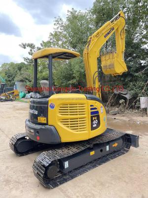 China Gebruikte mini graafmachine Komatsu PC40MR Voordeel voor wegbouwmachines in Japan Te koop