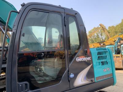 Cina Escavatore Kobelco usato SK75 con cilindro idraulico originale e certificazione del prodotto in vendita