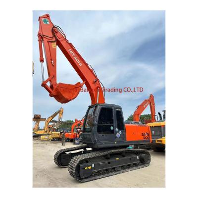 China Originele Japanse gebruikte graafmachine Hitachi ZX200-HHE 20TON graafmachine met hydraulische pomp Te koop