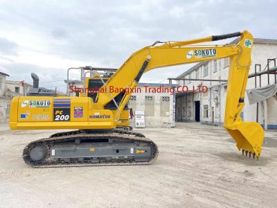 中国 21TON 中古 コマツー PC210LC-8 中古 クローラー 掘削機 1m3 バケツ容量 販売のため