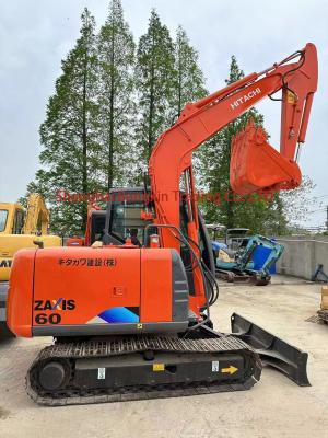 Cina Mini escavatore Hitachi ZX60 con eccellenti prestazioni di lavoro e 0,25 capacità di secchio in vendita