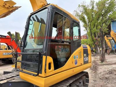 中国 日本から輸入されたコマツーPC130-7掘削機 13トン 600作業時間 0.6バケツ容量 販売のため