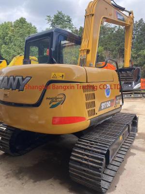 Cina 2022 Sany SY75 Used Crawler Excavator in ottime condizioni con capacità di 0.27 secchi in vendita