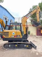 China Global Sany SY55C Excavator with Blade Moving Type Crawler Loader for sale