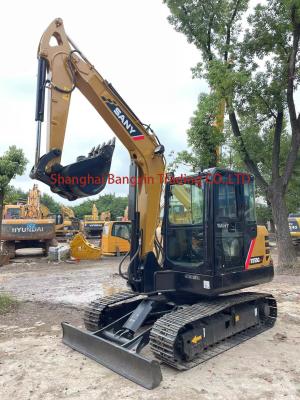 Cina Sany SY55C Used Excavator Global con cilindro idraulico originale e 76KW di potenza in vendita