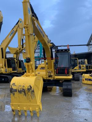 China Sterk vermogen en hydraulische stabiliteit 7 dagen levertijd Komatsu PC130 gebruikte graafmachine Te koop