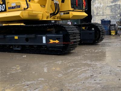 China Sterk vermogen en hydraulische stabiliteit 7 dagen levertijd Komatsu PC130 gebruikte graafmachine Te koop
